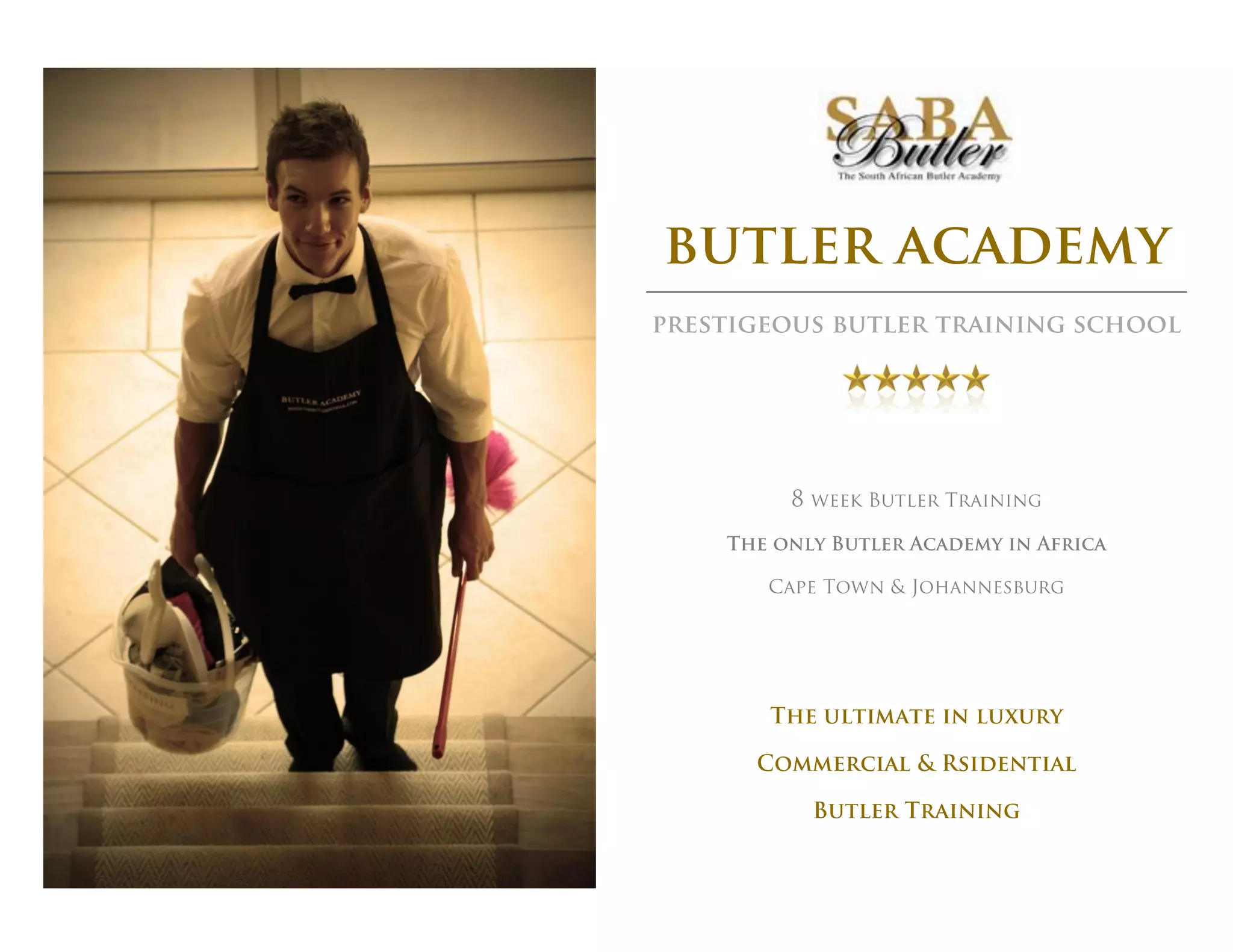 Butler Training Brochure | PDF