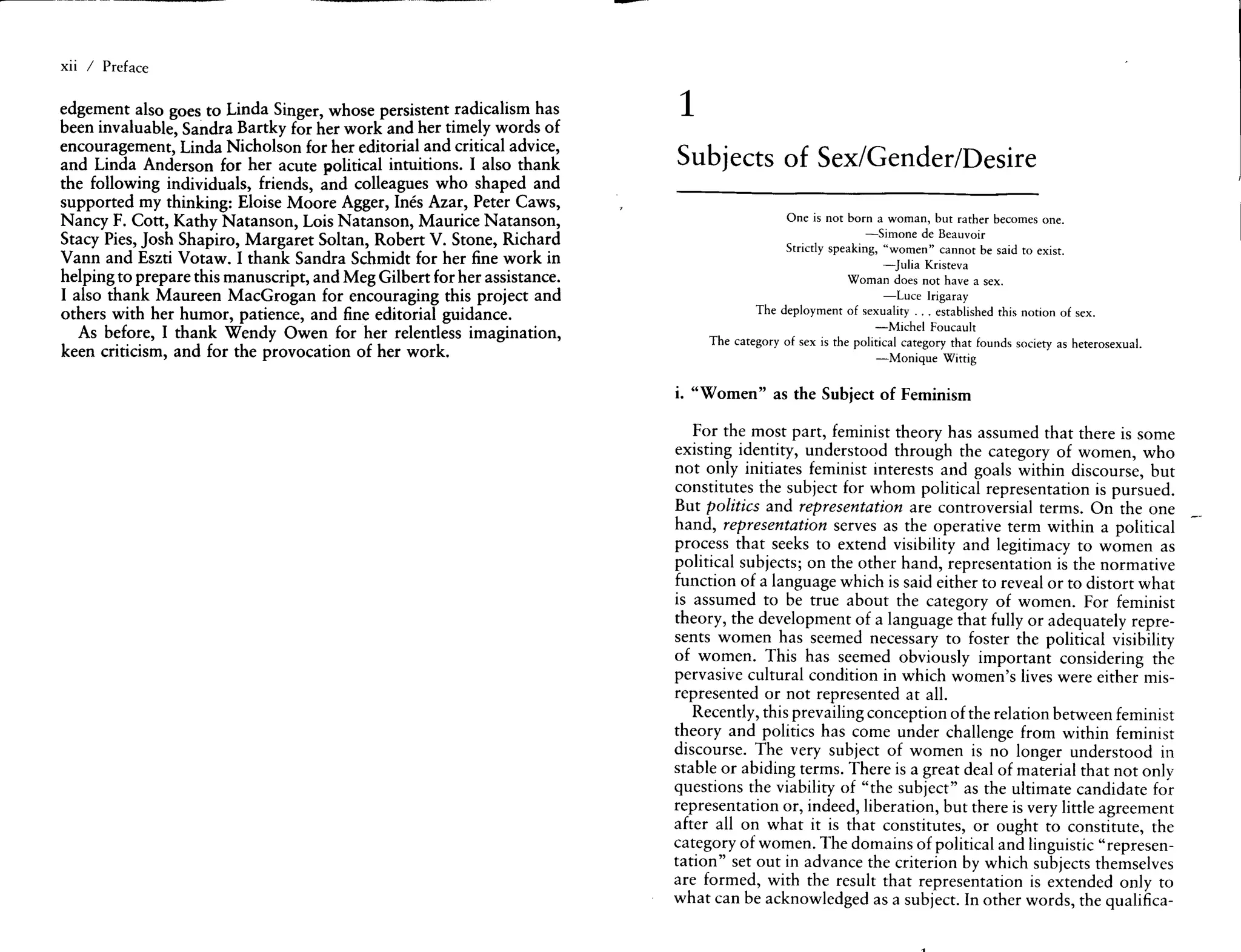 Butler gender trouble | PDF