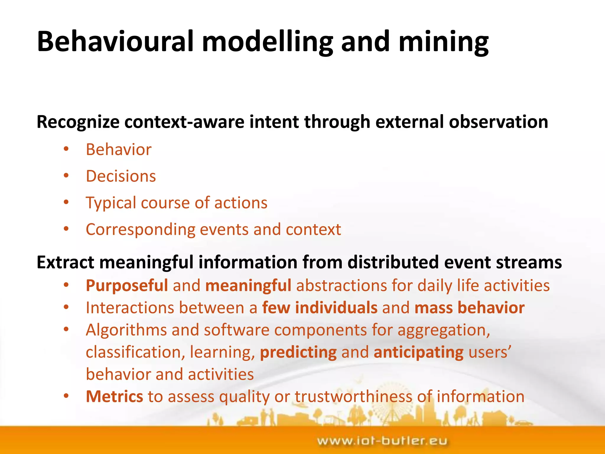 BUTLER project overview | PPTX