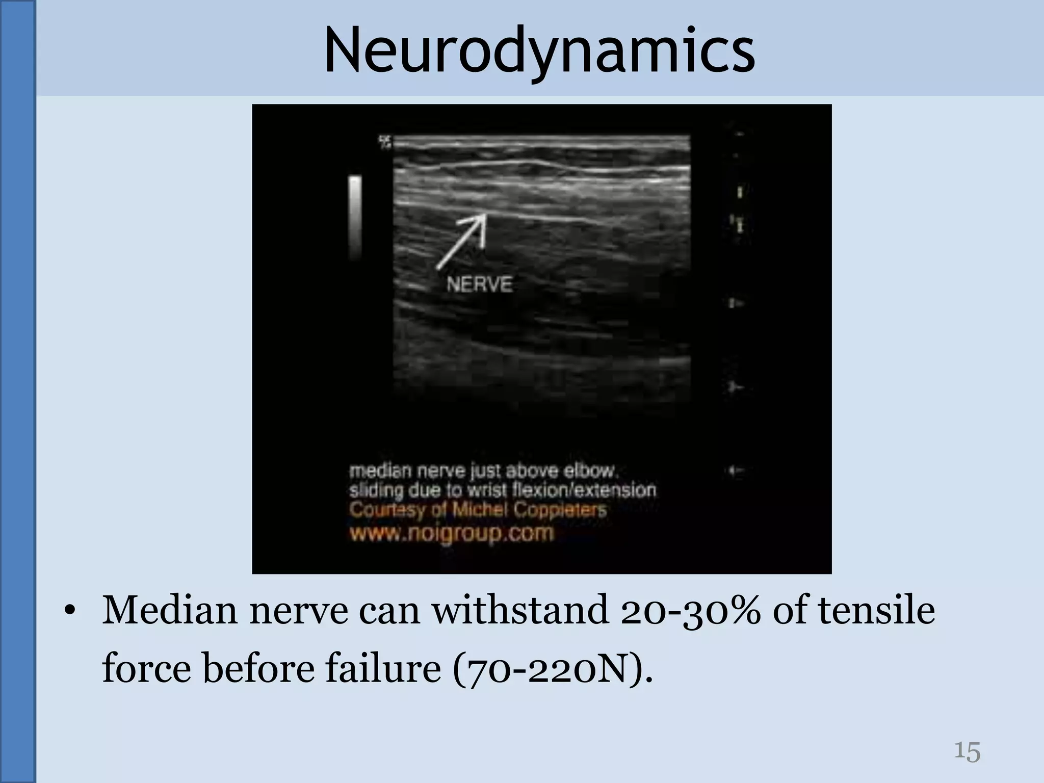 Neurodynamics, mobilization of nervous system, neural mobilization | PPTX