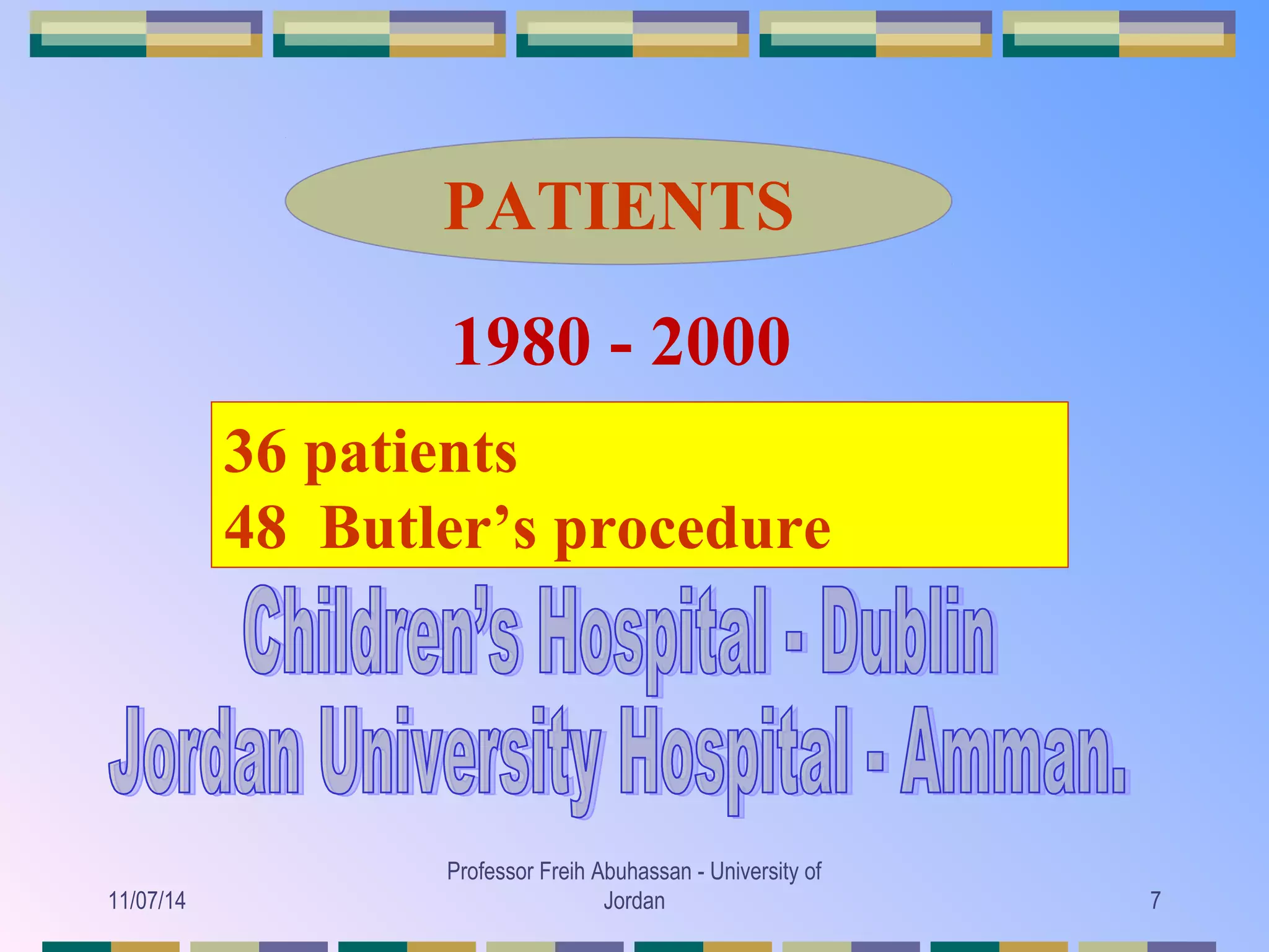 Butler's procedure overriding 5th toe - البروفيسور فريح عوده ابوحسان | PPT