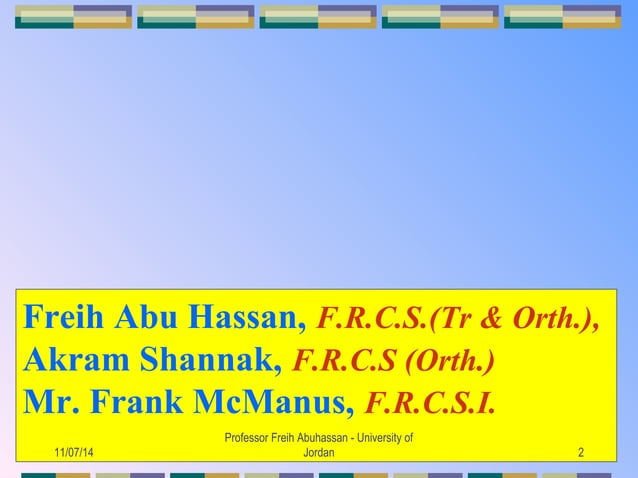 Butler's procedure overriding 5th toe - البروفيسور فريح عوده ابوحسان ...