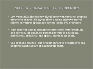 Butoxytriglycol | PPT