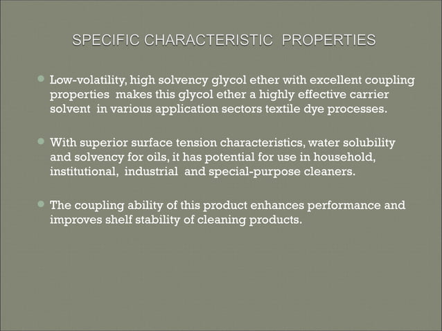 Butoxytriglycol | PPT