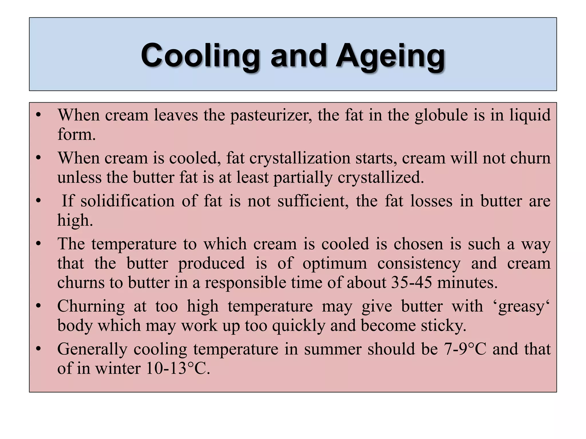 Butter: Manufacturing Process and Standard specifications | PPTX