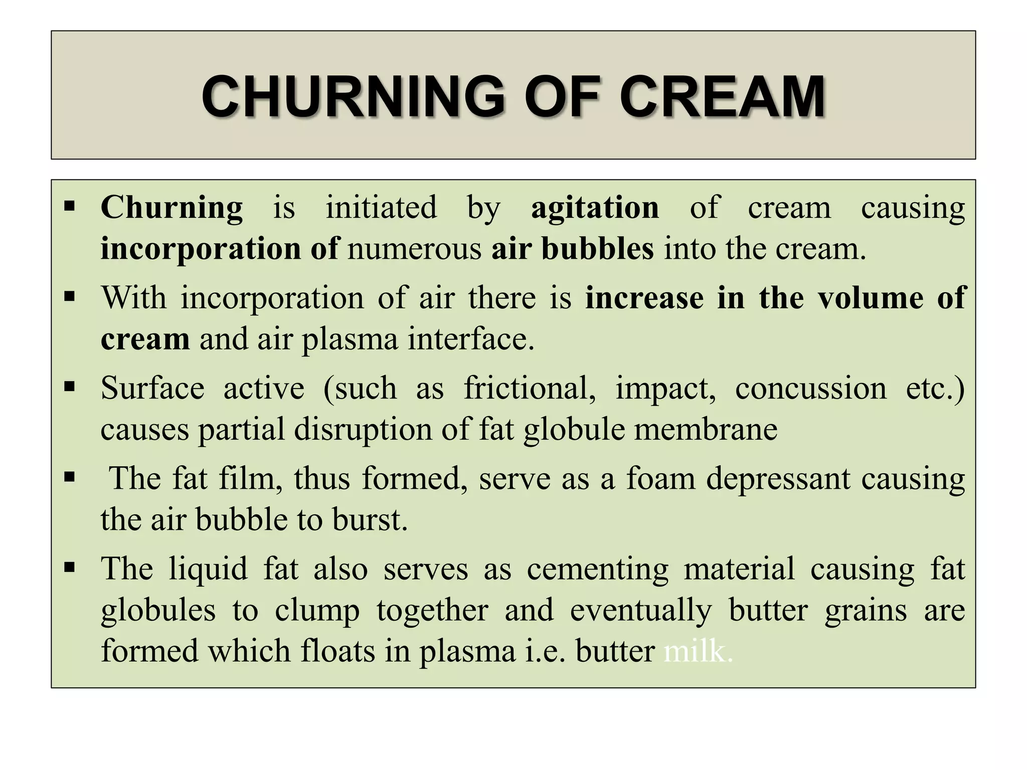 Butter: Manufacturing Process and Standard specifications | PPTX