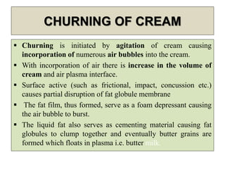 Butter: Manufacturing Process and Standard specifications | PPTX
