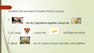 How to Make the Butter-cheese Cupcake.pptx
