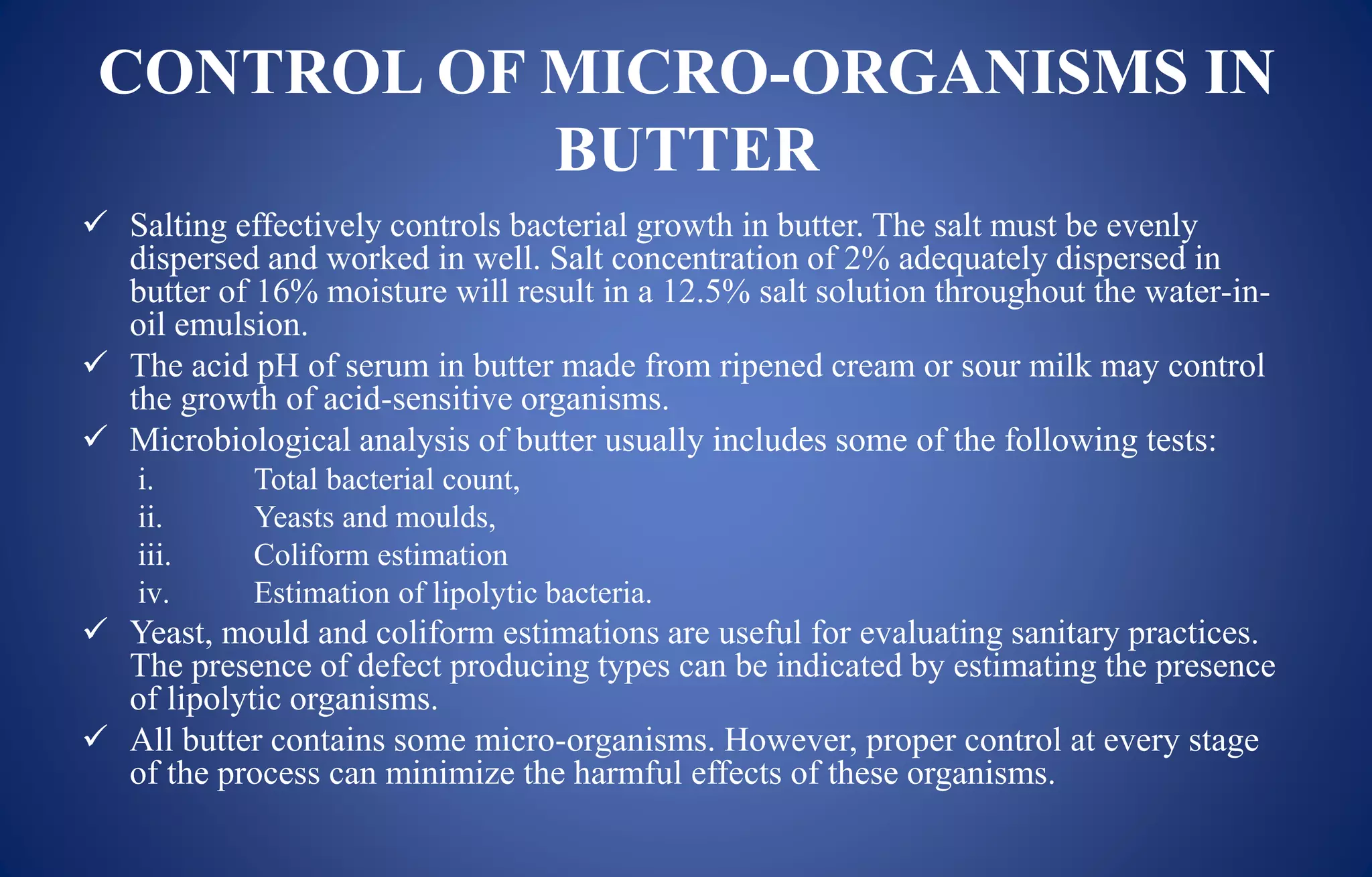 Butter Analysis | PPTX