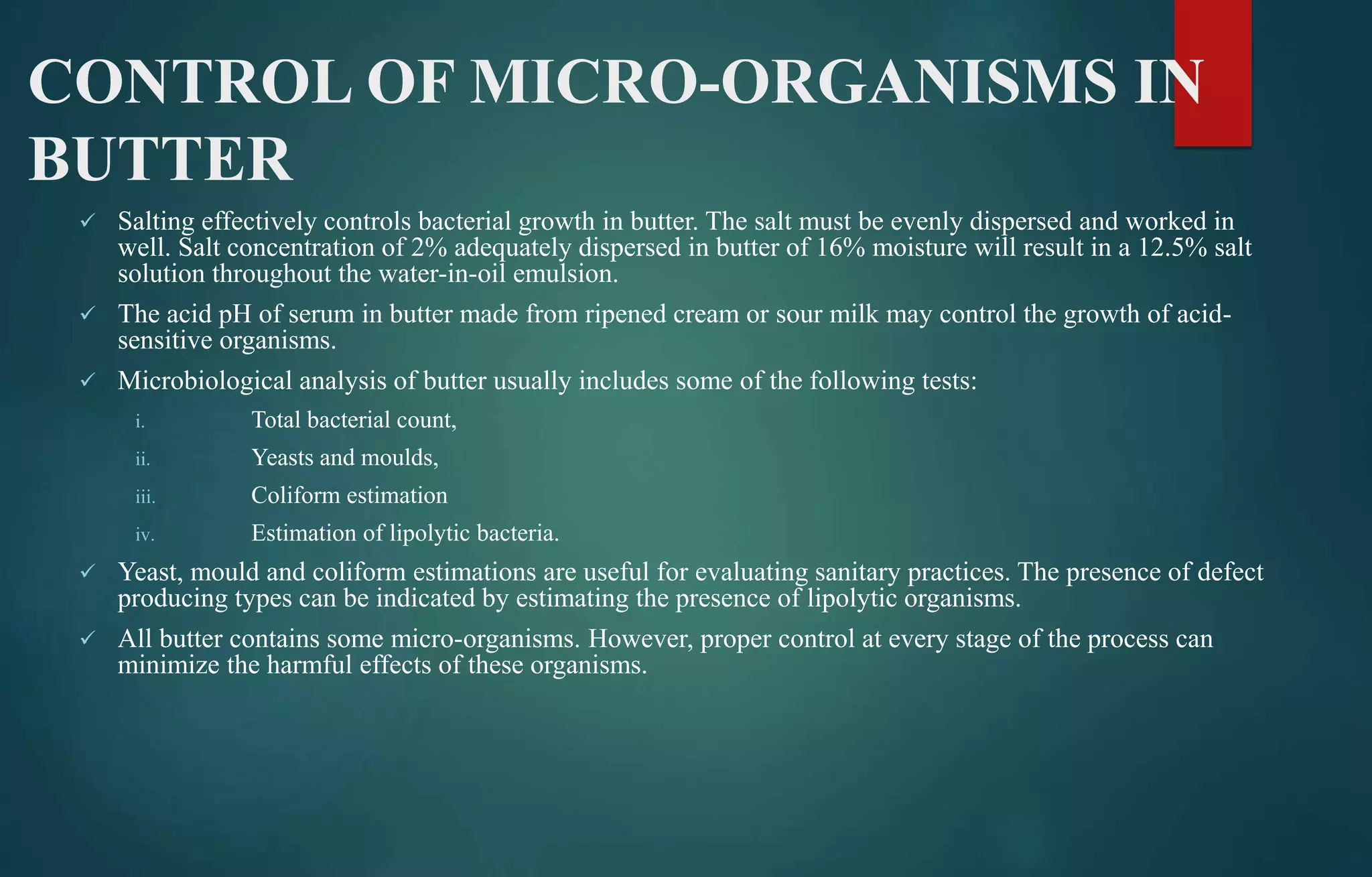 Butter analysis | PPTX
