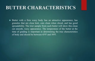 Butter analysis | PPTX