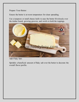 how to make best butter board recipe.... | PDF