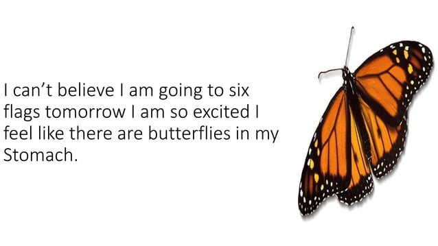 Butterflies in stomach | PPTX