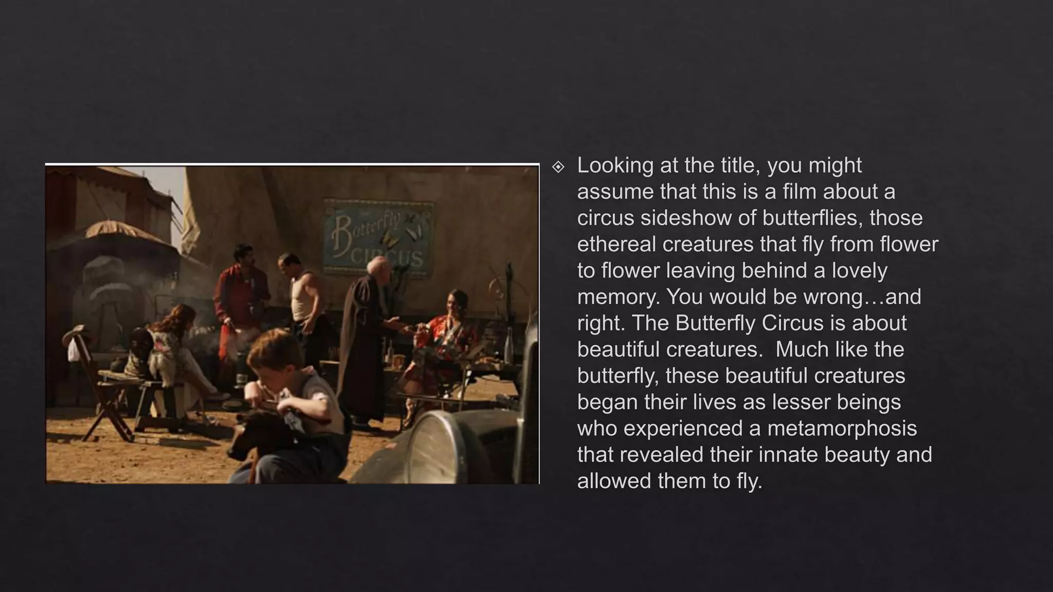 The Butterfly Circus | PPTX