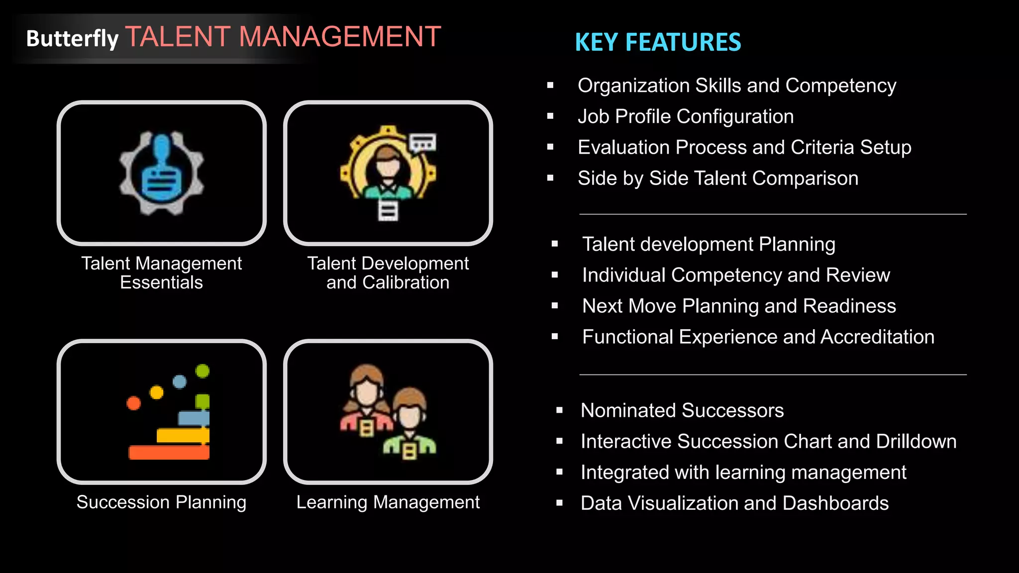 Butterfly Talent Management solution / system, Human Resource ...