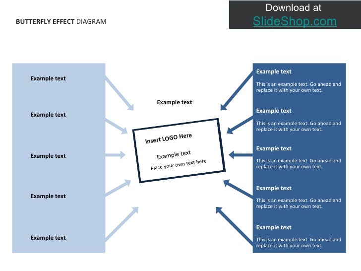 Butterfly effect diagram
