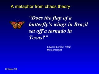 Butterfly Engagement Dr. Eli Sopow Lead Change Group Presentation 11/19 ...