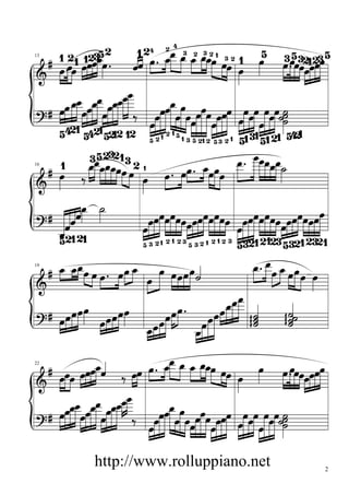 Piano sheet music chinese songs - Butterfly lovers | PDF