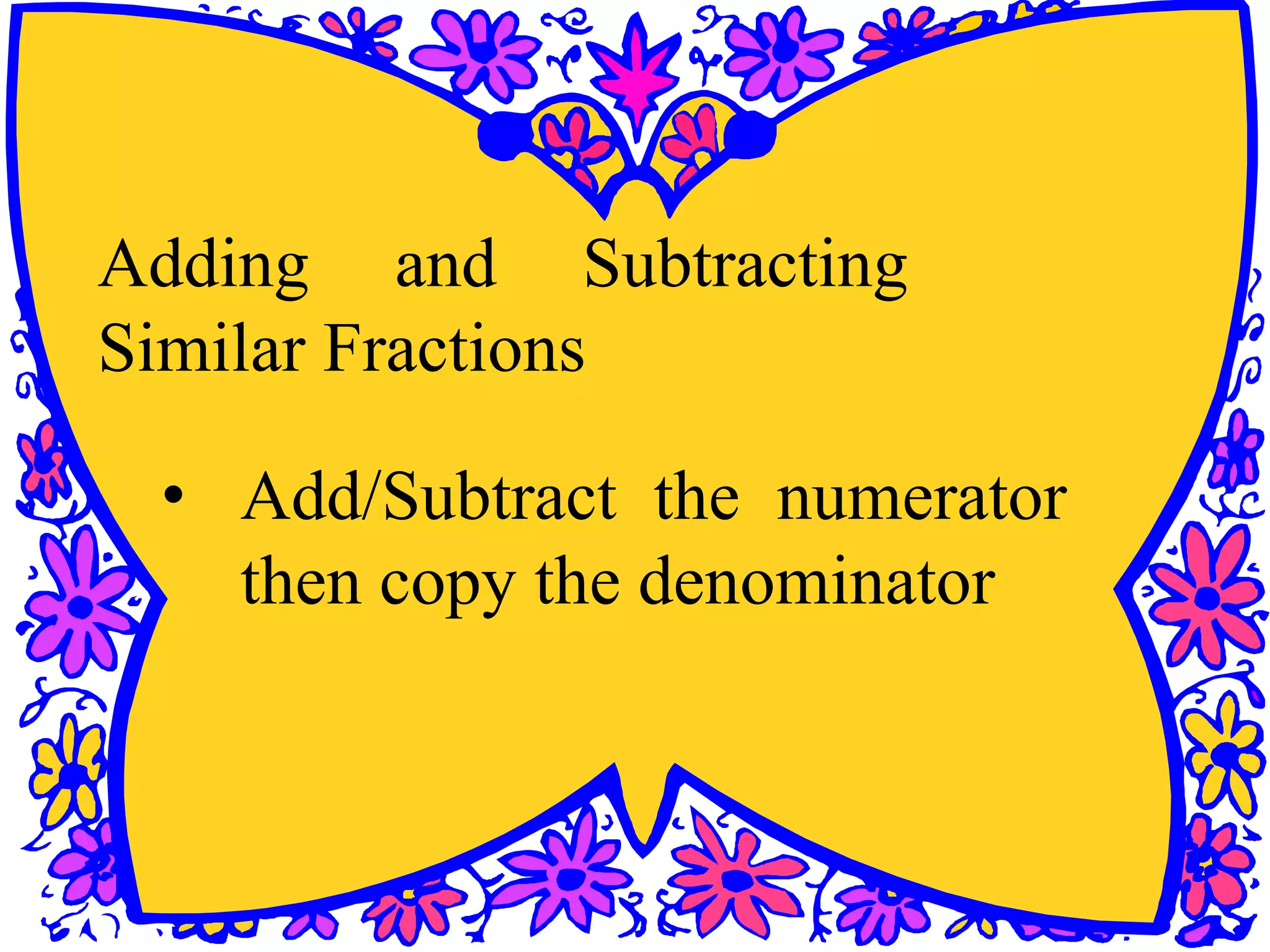 Similar FRactions | PPT