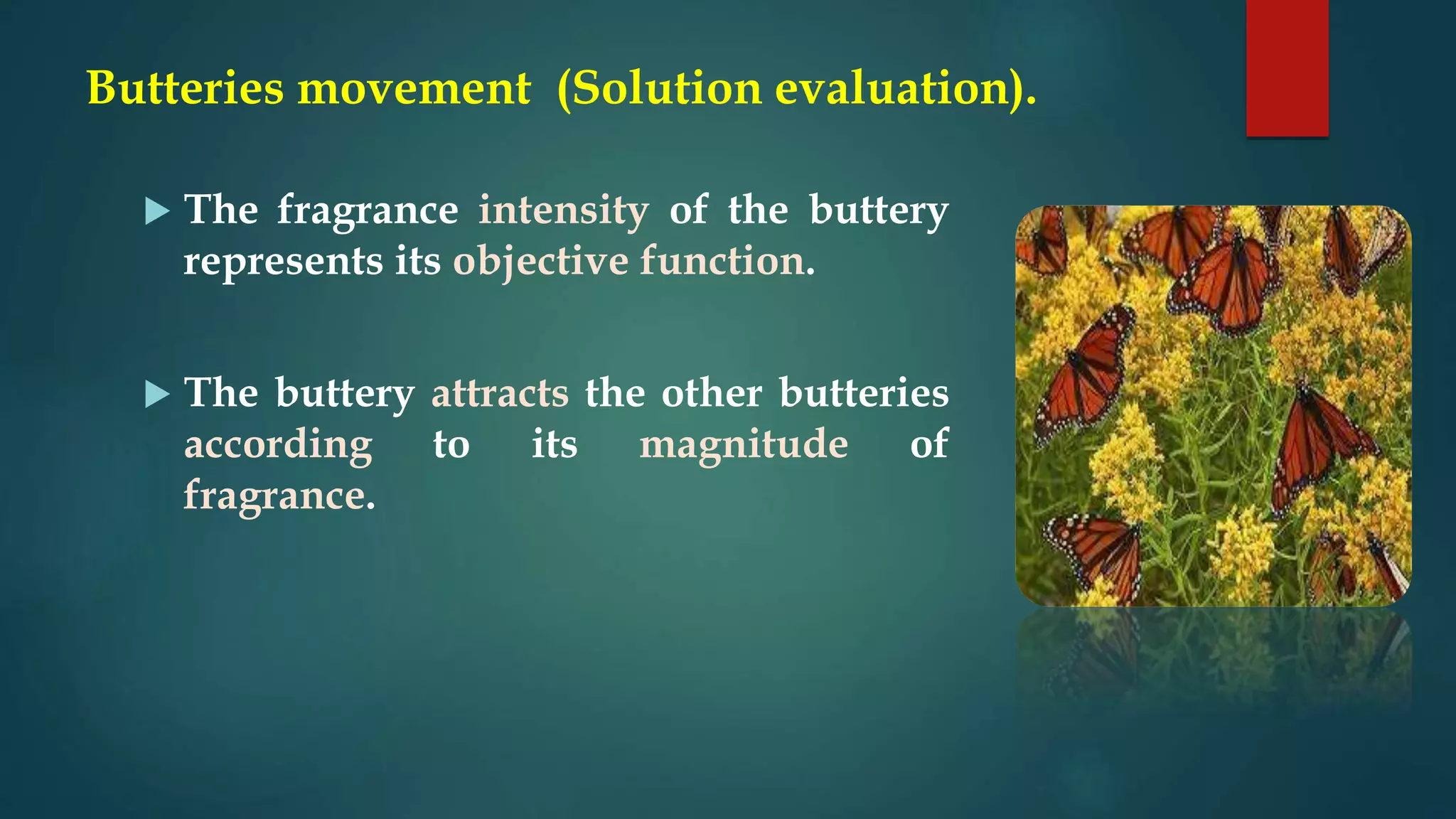 Butterfly Optimization Algorithm Pptx Perfume And Fragrance Beauty