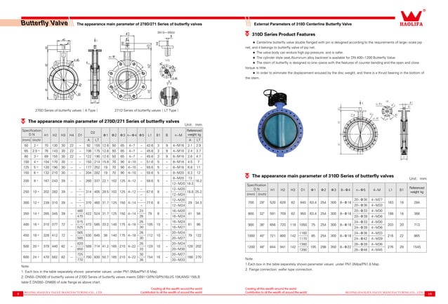 Butterfly Valve Technique Catalogue | PDF