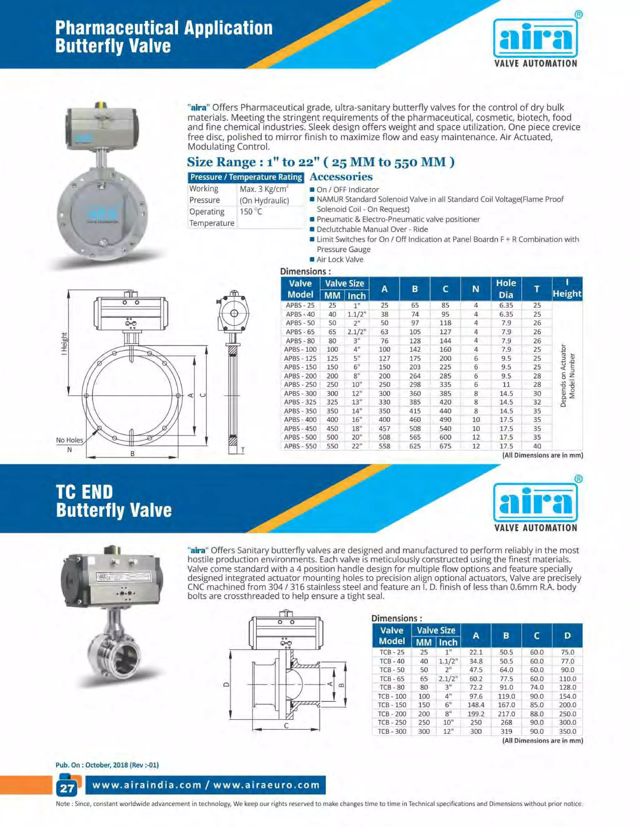 butterfly valves with actuators | PDF