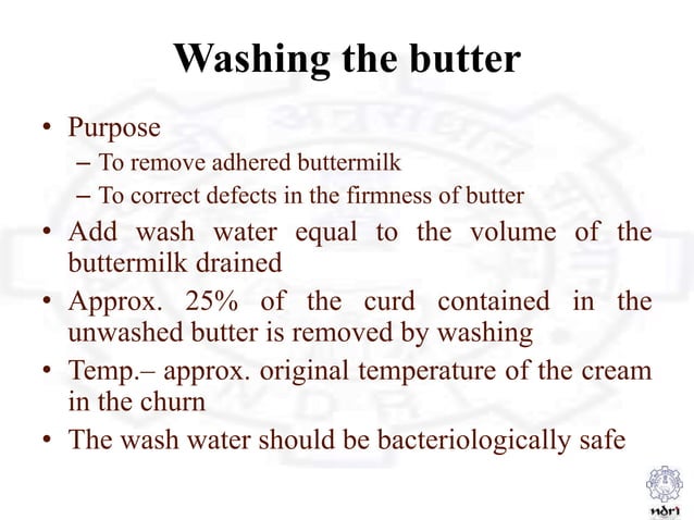 Butter making process | PPTX