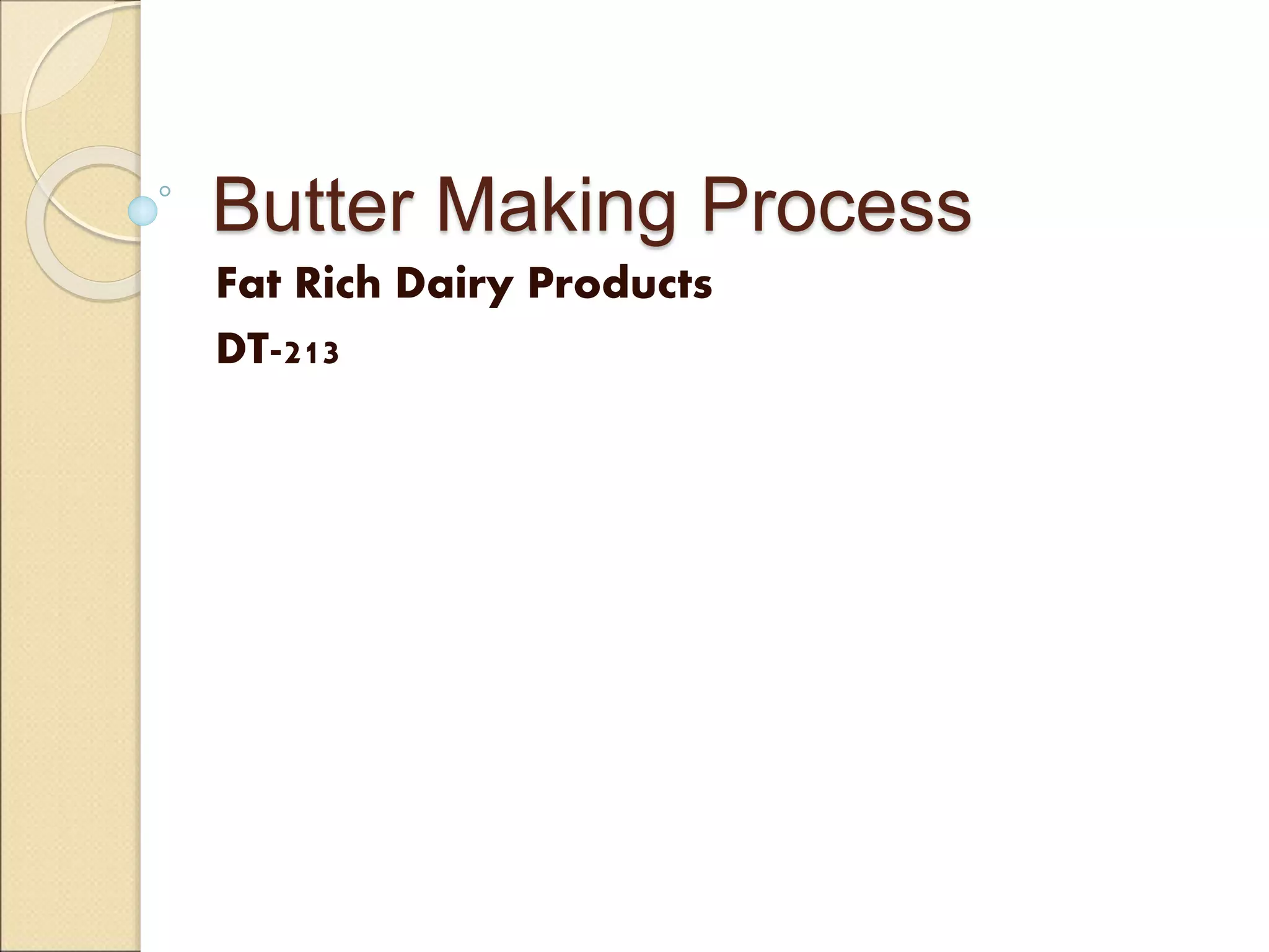 Butter Making Process.ppt