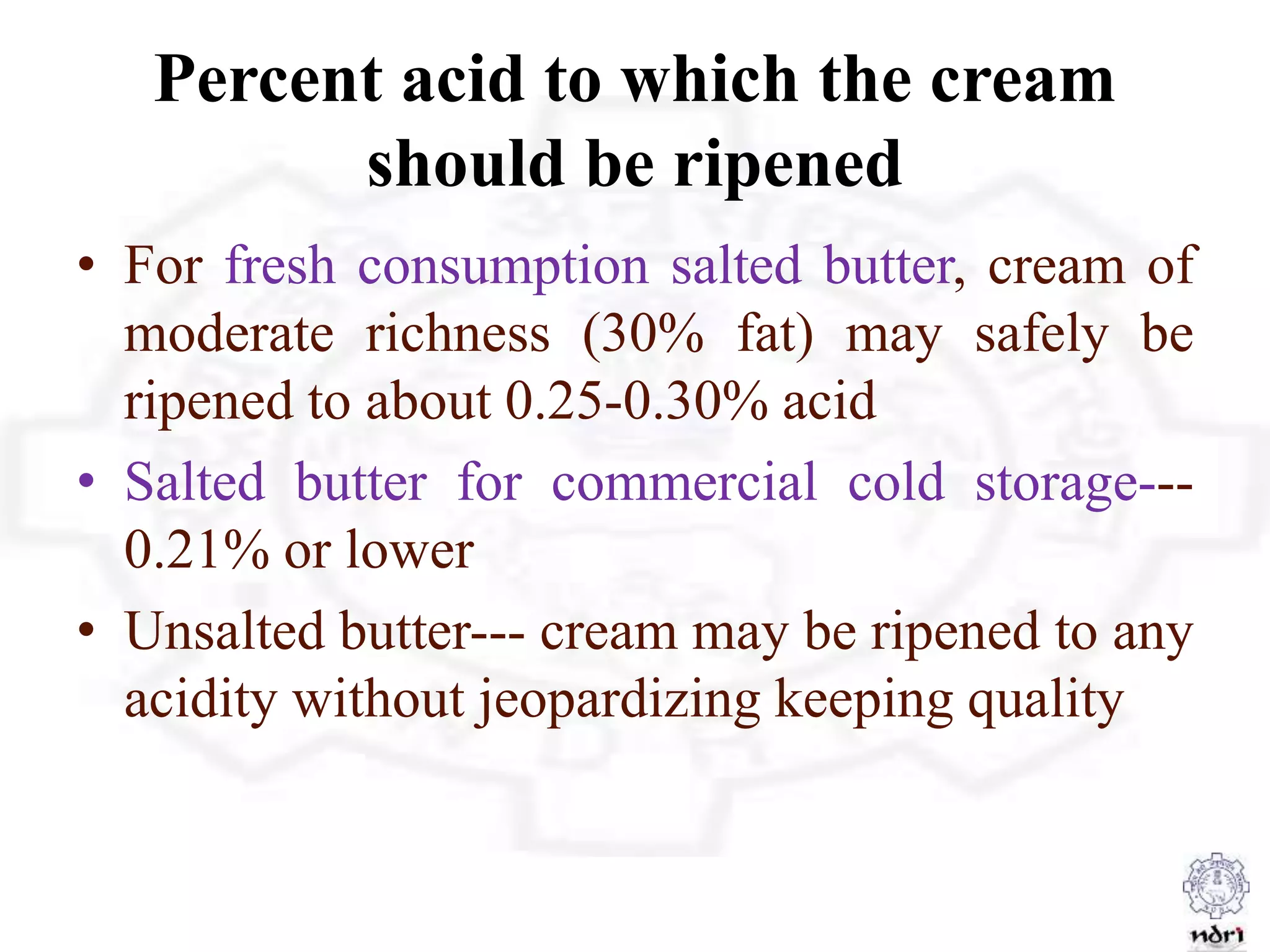 Butter making process | PPT