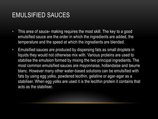 Butter sauces | PPTX