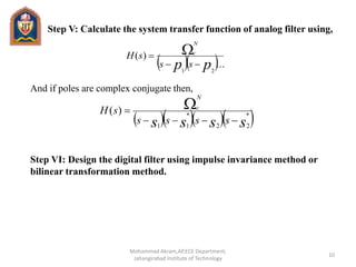 Butterworth filter | PPTX