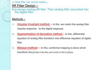 Butterworth filter design | PPTX