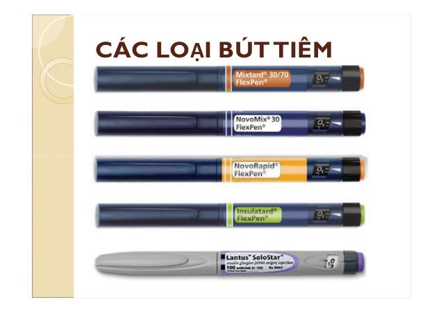 Tiêm insulin bằng bút