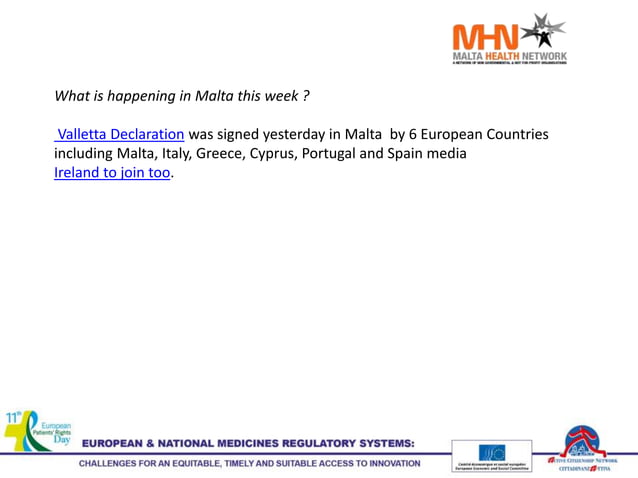 Gertrude Buttigieg, Malta Health Network, Malta | PPT