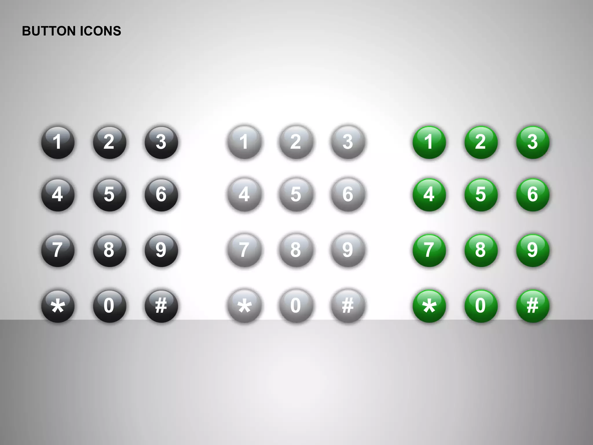 Buttons Collection (for PowerPoint and Google Slides) | PPT