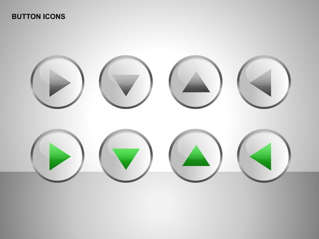 Buttons Collection (for PowerPoint and Google Slides) | PPT
