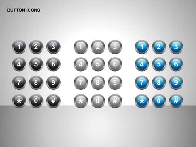 Buttons Collection (for PowerPoint and Google Slides) | PPT