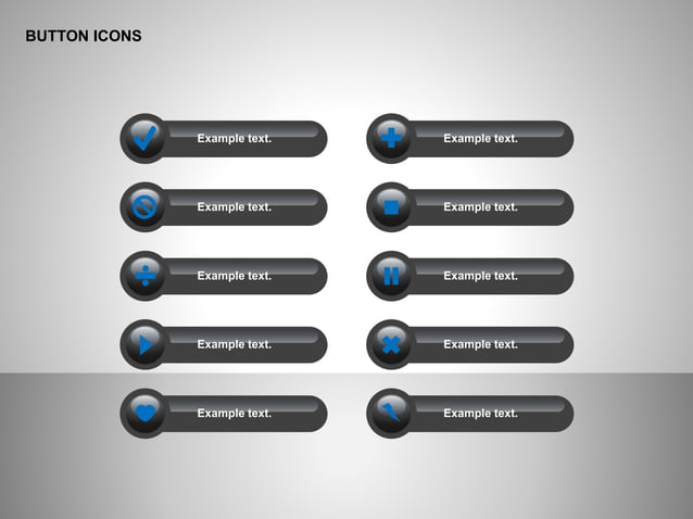 Buttons Collection (for PowerPoint and Google Slides) | PPT
