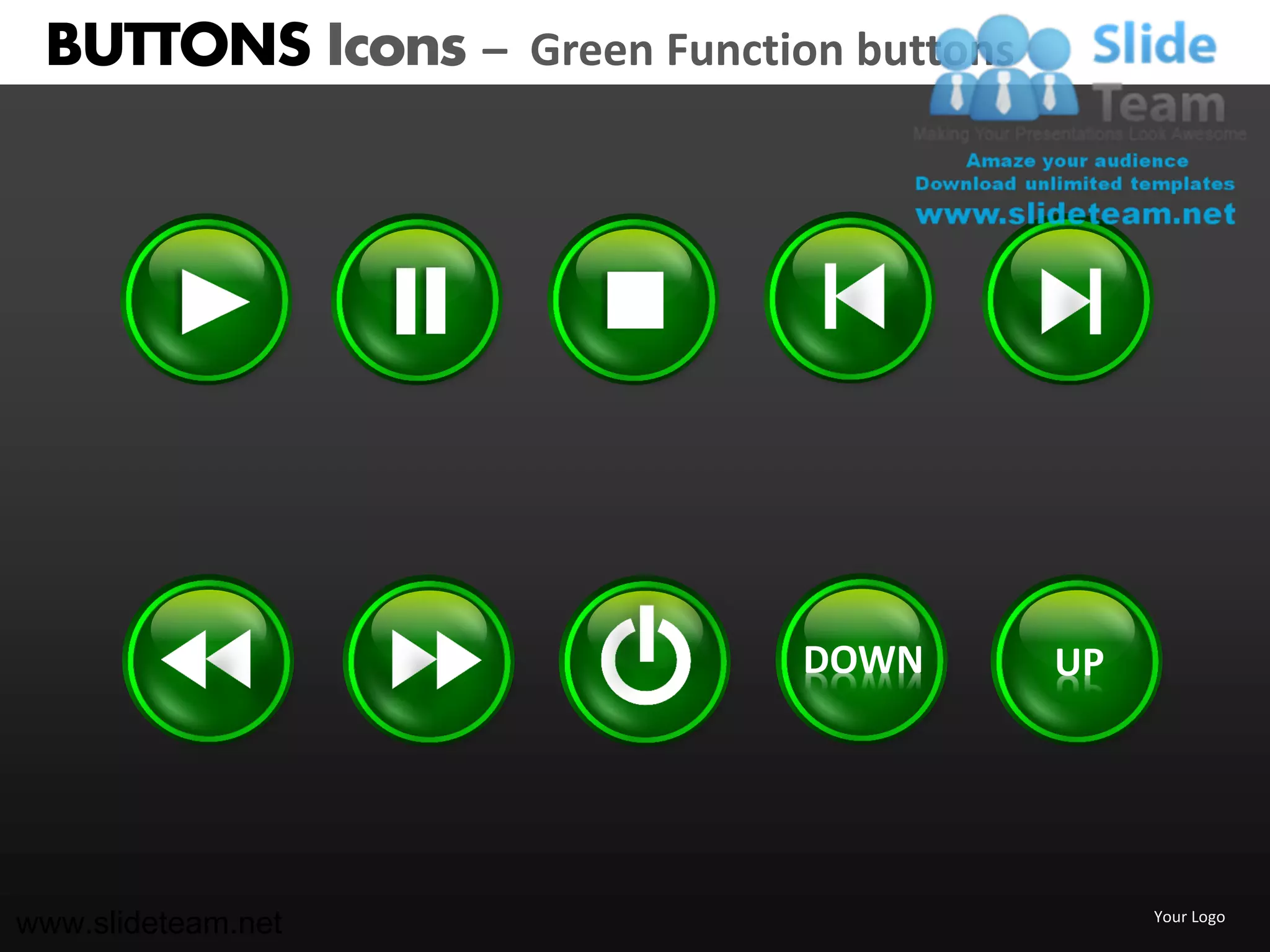 Buttons icons powerpoint ppt slides. | PDF | Desktop Publishing | Computer Software and Applications