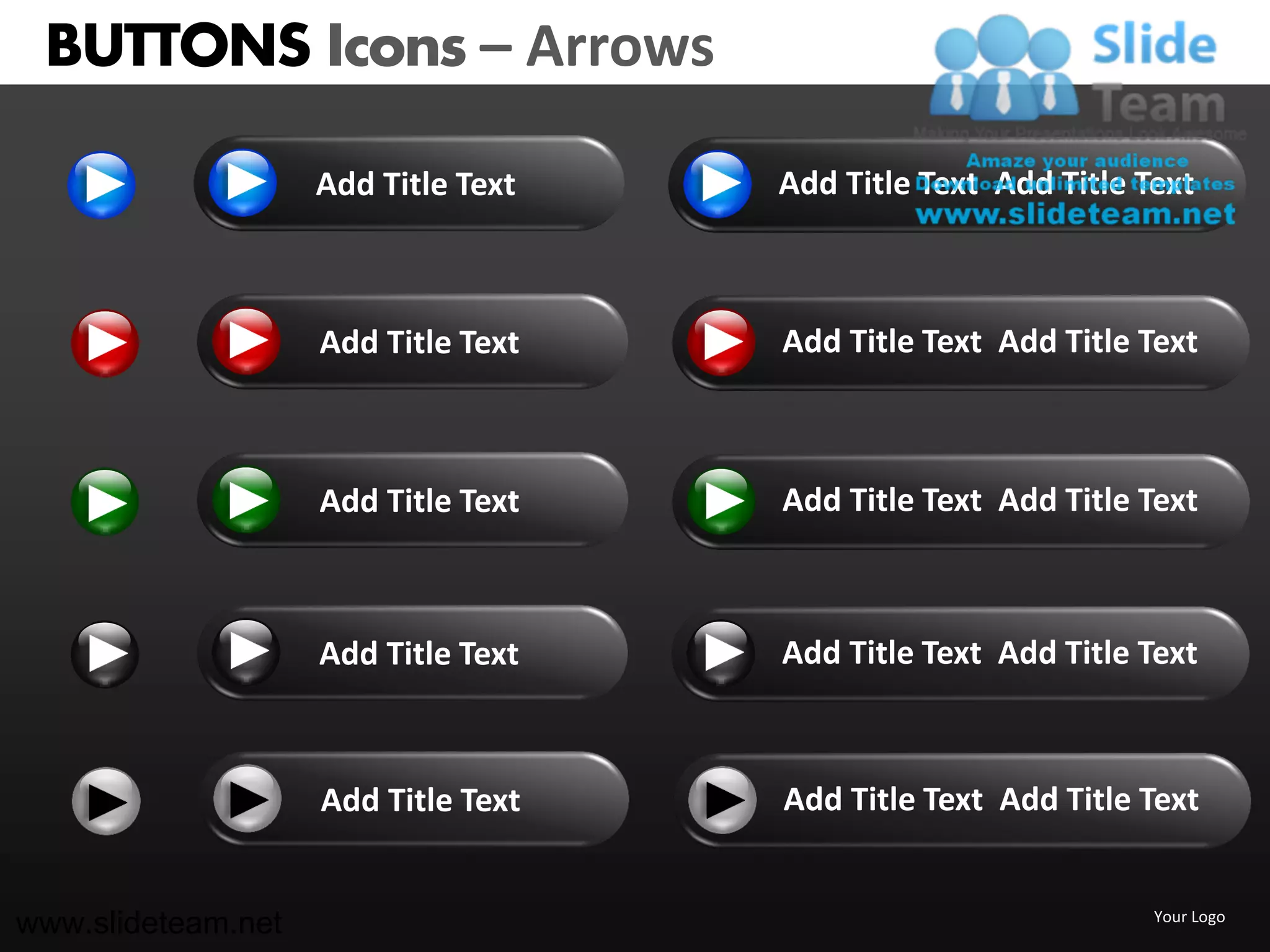 Buttons icons powerpoint ppt slides. | PDF | Desktop Publishing | Computer Software and Applications