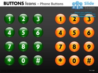 Buttons icons powerpoint ppt slides. | PDF | Desktop Publishing | Computer Software and Applications