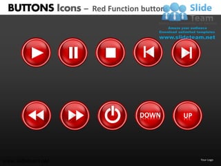 Buttons icons powerpoint ppt slides. | PDF | Desktop Publishing | Computer Software and Applications
