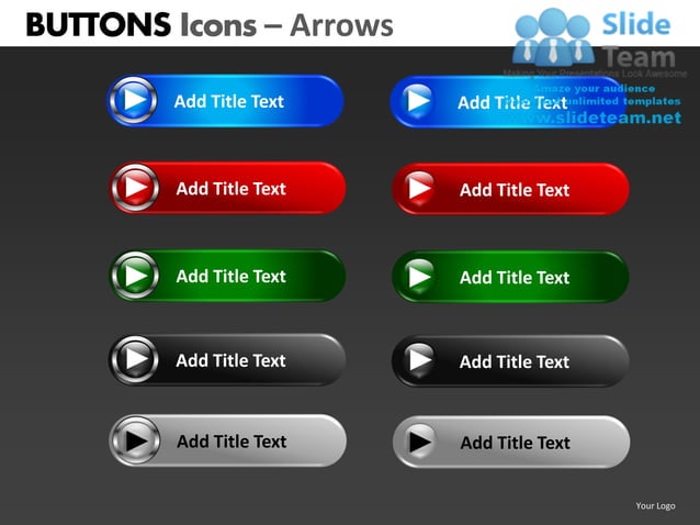 Buttons icons powerpoint presentation slides db ppt templates | PPT