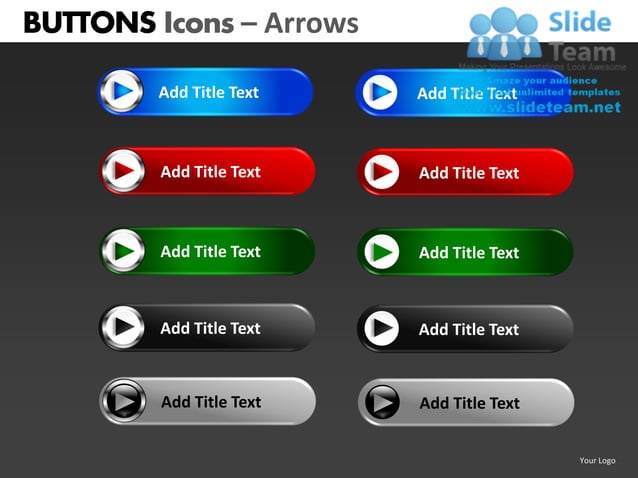 Buttons icons powerpoint presentation slides db ppt templates | PPT