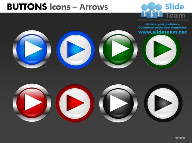 Buttons icons powerpoint presentation slides db ppt templates | PPT
