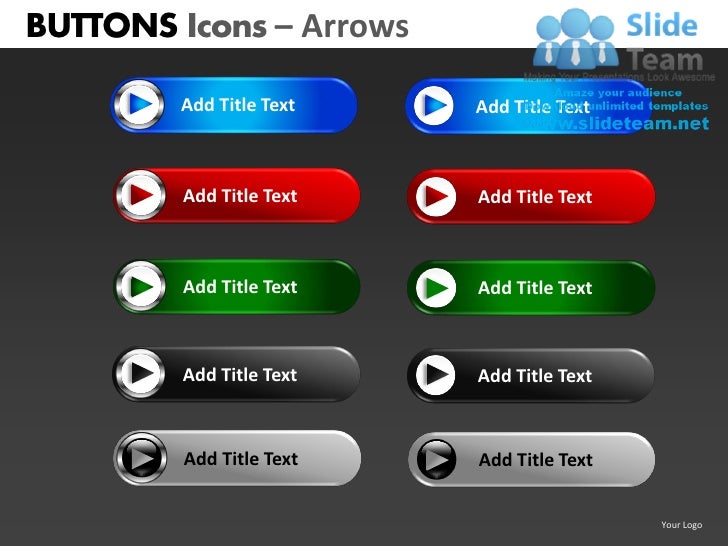 Buttons icons powerpoint presentation slides db ppt templates