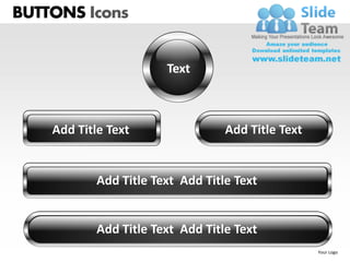 Buttons icons powerpoint presentation slides ppt templates | PDF