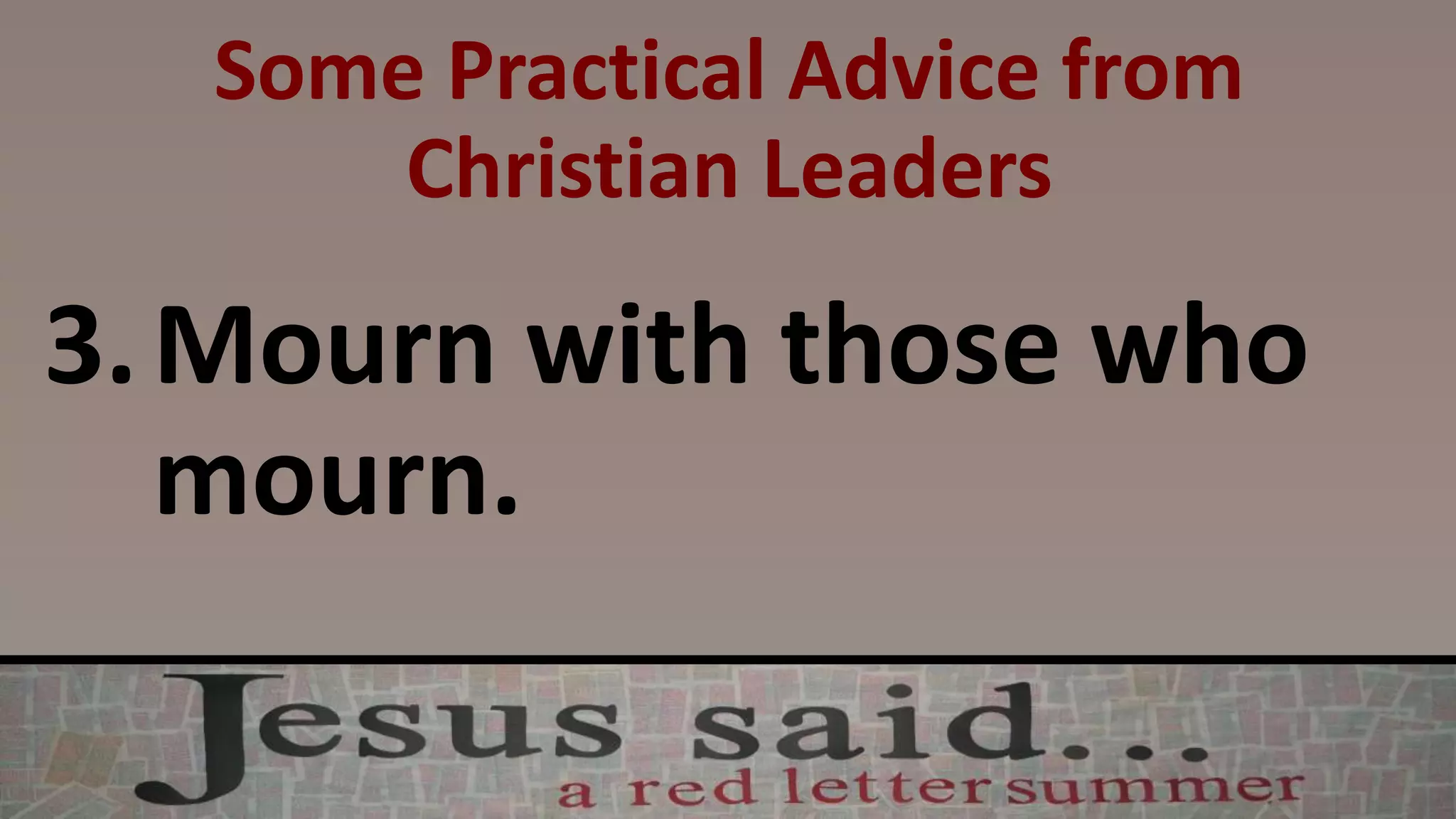 Jesus Said: But unless you repent | PPT | Free Download