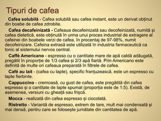 Băuturi gustative - ceai și cafea | PPT