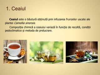 Băuturi gustative - ceai și cafea | PPT